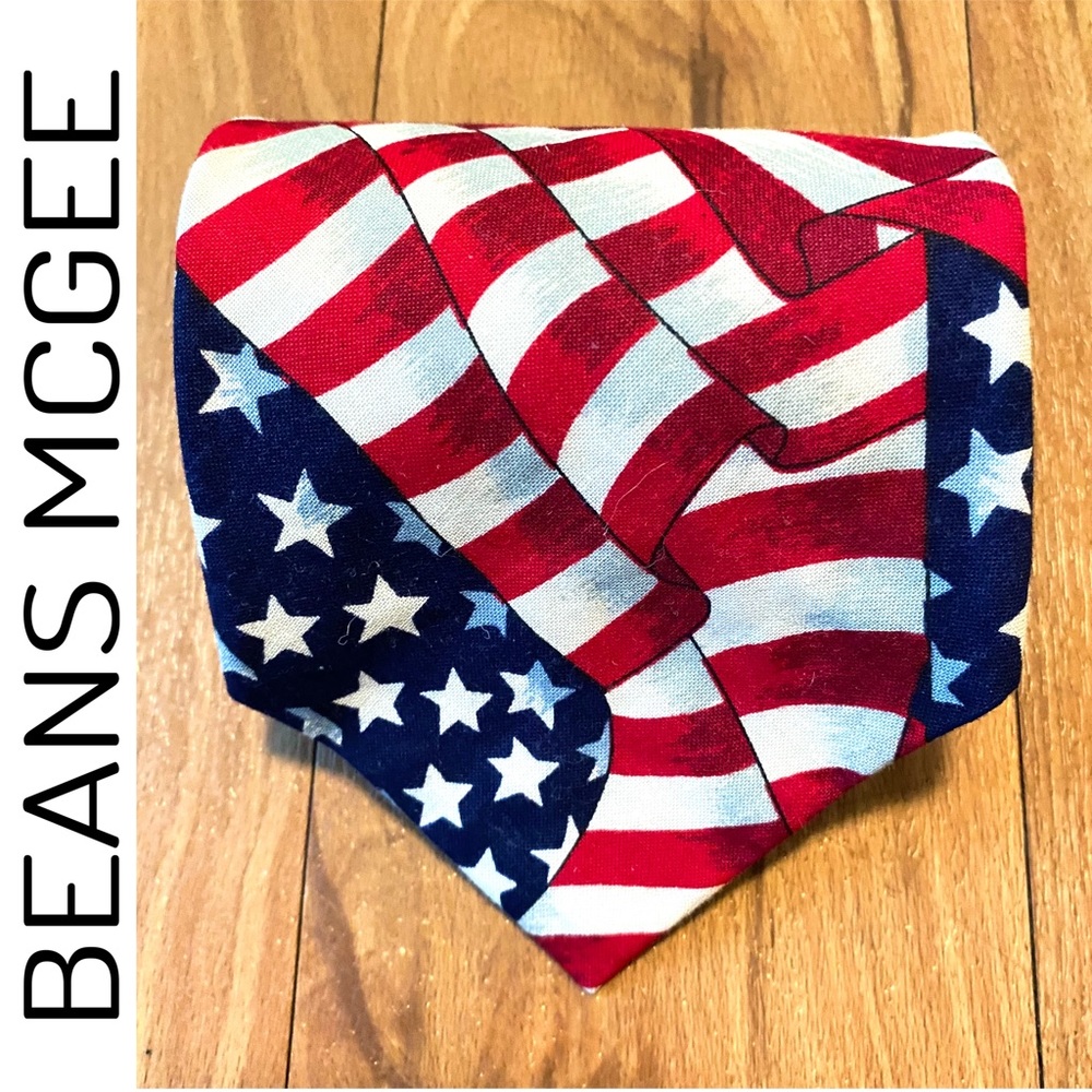 Vintage Beans Mcgee American Flag Stars And Stripes M… - Gem